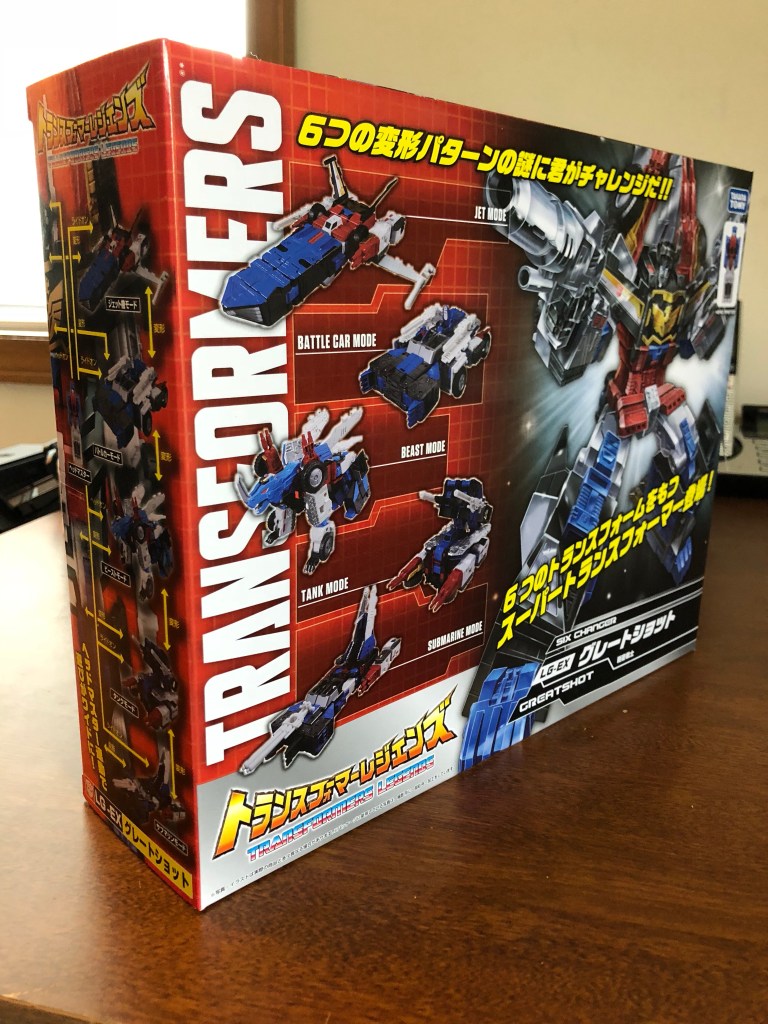 Takara Transformers LG-EX: GREATSHOT – Pax Cybertron